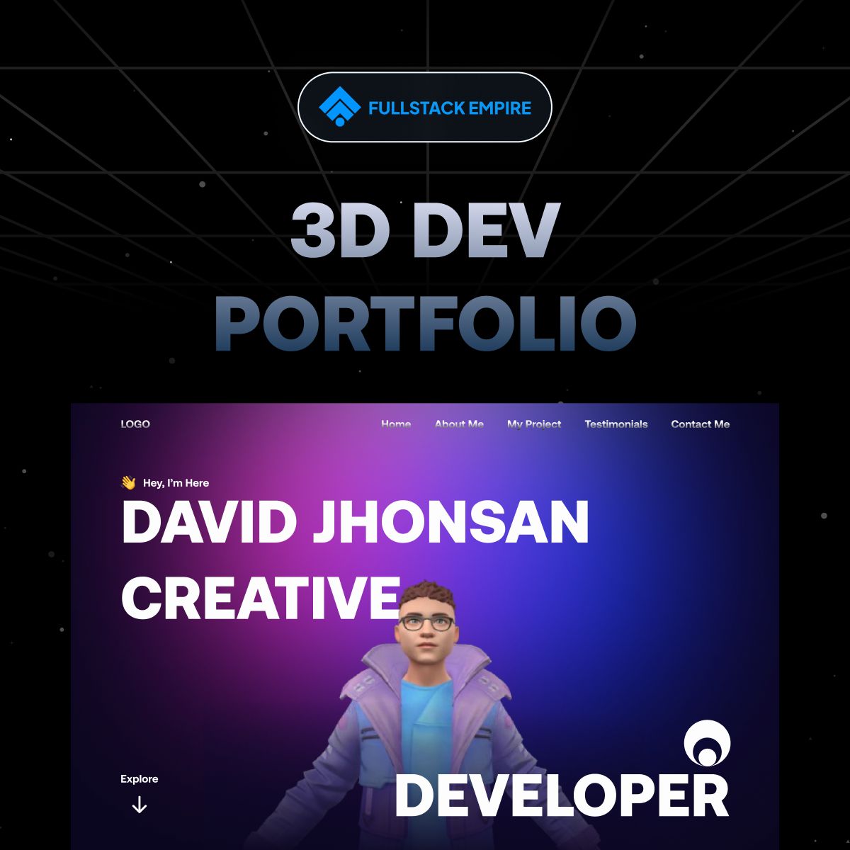 #threejs #reactjs #webdev #tailwindcss #gsap #fullstackempire ... #threejs #reactjs #webdev #tailwindcss #gsap #fullstackempire ...