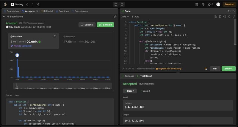 Ritul Ingole on LinkedIn: #workinpublic #java #leetcode #sorting ... Ritul Ingole on LinkedIn: #workinpublic #java #leetcode #sorting ...