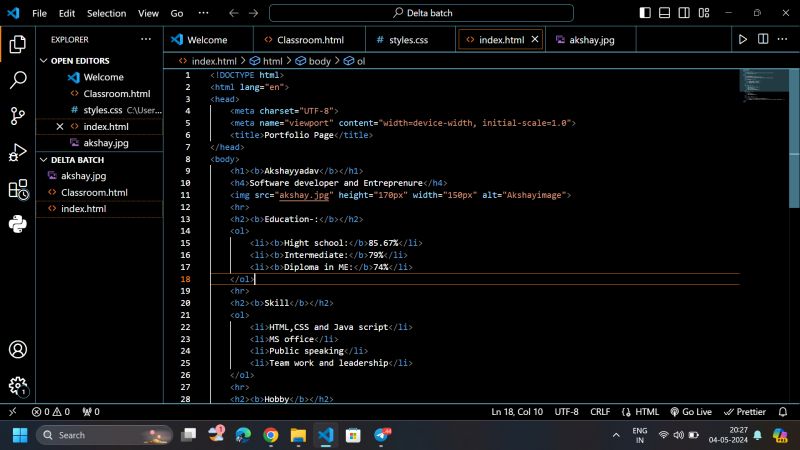 Akshay Yadav on LinkedIn: #html #css #javascript #100daysofcode ... Akshay Yadav on LinkedIn: #html #css #javascript #100daysofcode ...