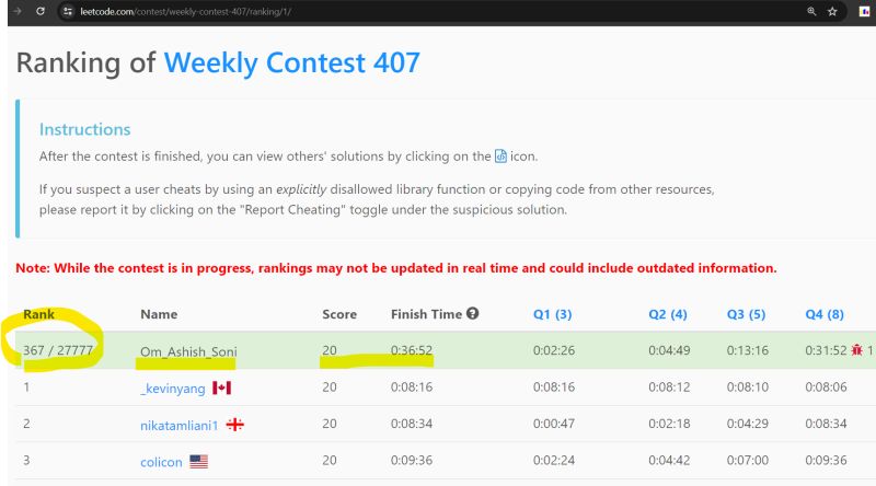 Om Soni on LinkedIn: #leetcode #motivation #consistency # ... Om Soni on LinkedIn: #leetcode #motivation #consistency # ...