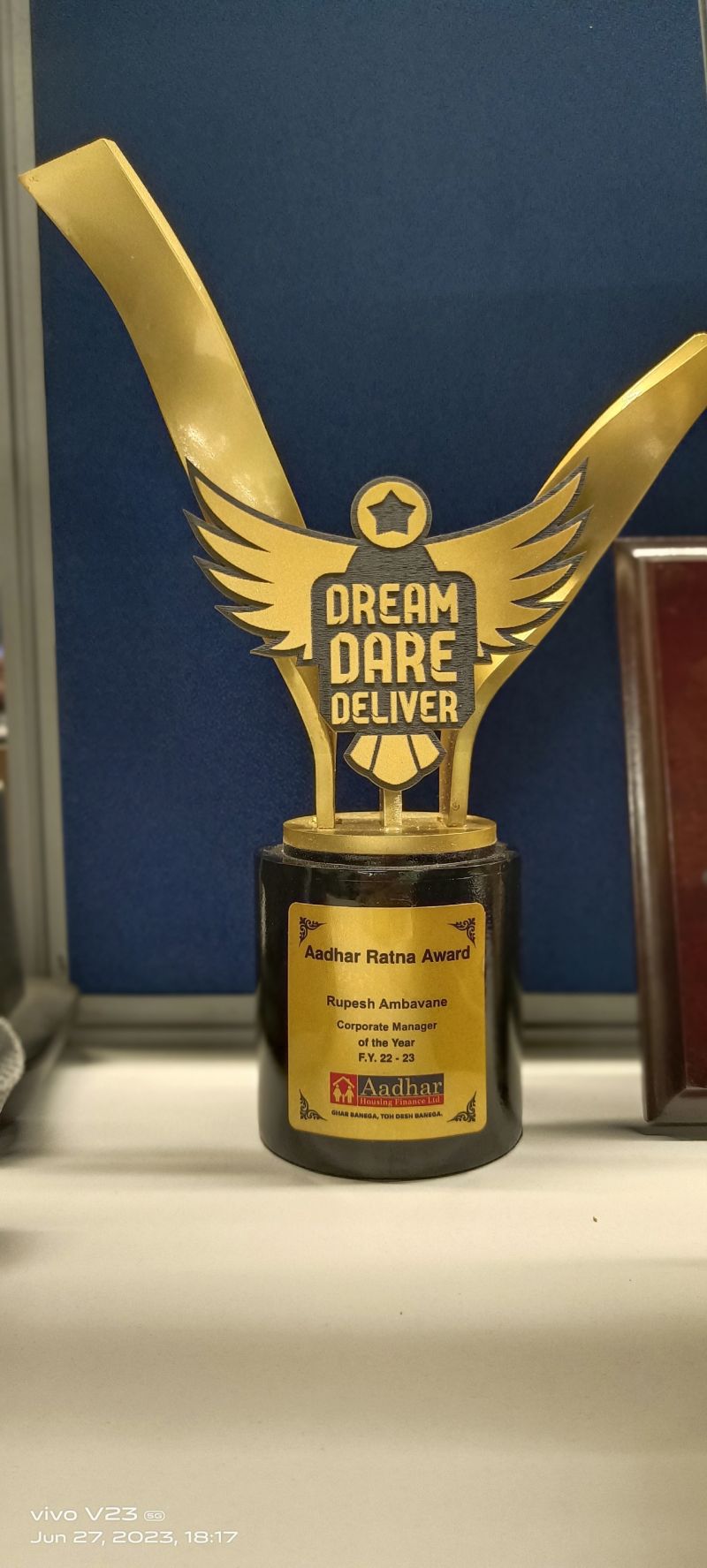 Rupesh Ambavane on LinkedIn: Thank you Aadhar for recognising my ... Rupesh Ambavane on LinkedIn: Thank you Aadhar for recognising my ...