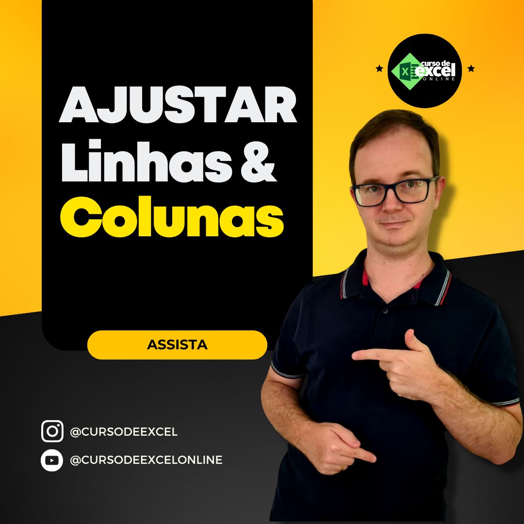 Curso de Excel OnLine no LinkedIn: 📈 Como ajustar linhas e colunas no ... Curso de Excel OnLine no LinkedIn: 📈 Como ajustar linhas e colunas no ...