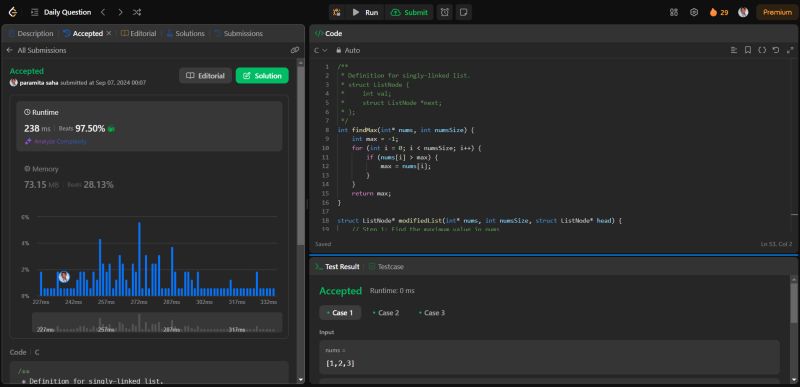 Paramita Saha on LinkedIn: #leetcode #dailychallenge #codingjourney # ... Paramita Saha on LinkedIn: #leetcode #dailychallenge #codingjourney # ...