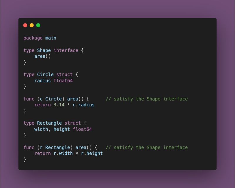 Aditya Singh on LinkedIn: Understanding Interfaces in Go In Go ... Aditya Singh on LinkedIn: Understanding Interfaces in Go In Go ...
