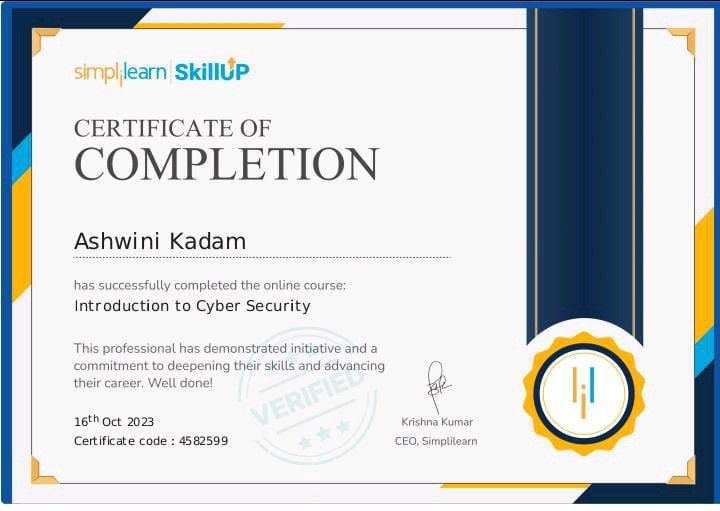 Ashwini Kadam posted on LinkedIn Ashwini Kadam posted on LinkedIn
