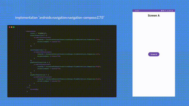 Barış USLUCAN on LinkedIn: #jetpackcompose #animatednavigation #kotlin Barış USLUCAN on LinkedIn: #jetpackcompose #animatednavigation #kotlin