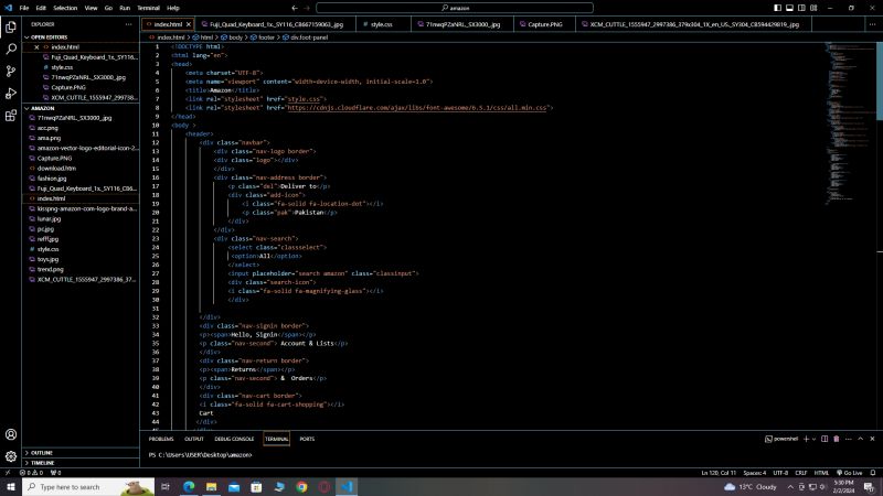 Ahsan Mumtaz on LinkedIn: #webdevelopment #css #html #amazonclone # ... Ahsan Mumtaz on LinkedIn: #webdevelopment #css #html #amazonclone # ...