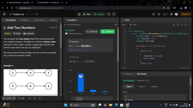 Himanshu Gupta on LinkedIn: #day25 #dsawithjava #leetcode # ... Himanshu Gupta on LinkedIn: #day25 #dsawithjava #leetcode # ...