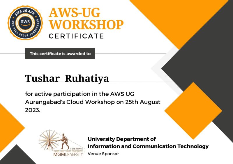 Tushar Ruhatiya on LinkedIn: #cloudcomputing #amazonwebservices #aws #udict Tushar Ruhatiya on LinkedIn: #cloudcomputing #amazonwebservices #aws #udict