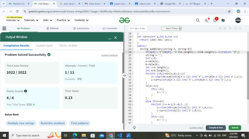 Nishant singh on LinkedIn: Add Binary Strings Difficulty: Medium ... Nishant singh on LinkedIn: Add Binary Strings Difficulty: Medium ...