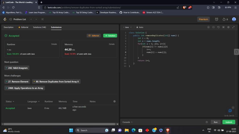 Aditya Rajput on LinkedIn: #dsainjava #100daysofcodechallenge #leetcode ... Aditya Rajput on LinkedIn: #dsainjava #100daysofcodechallenge #leetcode ...