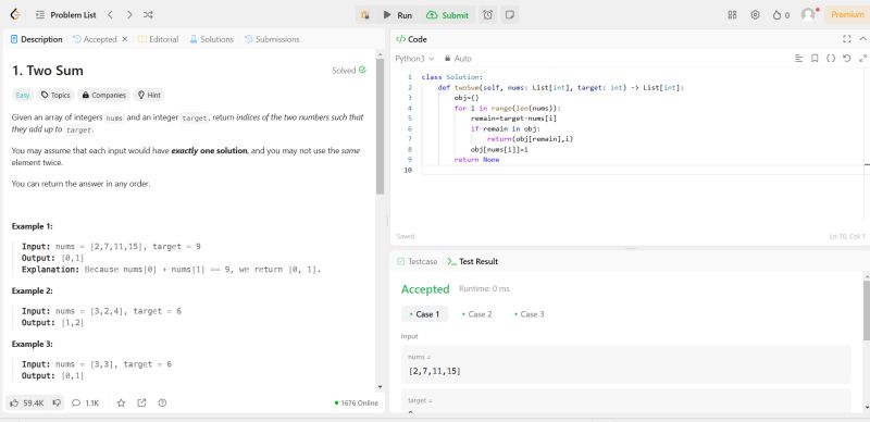 Hani Thakkar on LinkedIn: #leetcode #algorithms #twosum #coding #python ... Hani Thakkar on LinkedIn: #leetcode #algorithms #twosum #coding #python ...