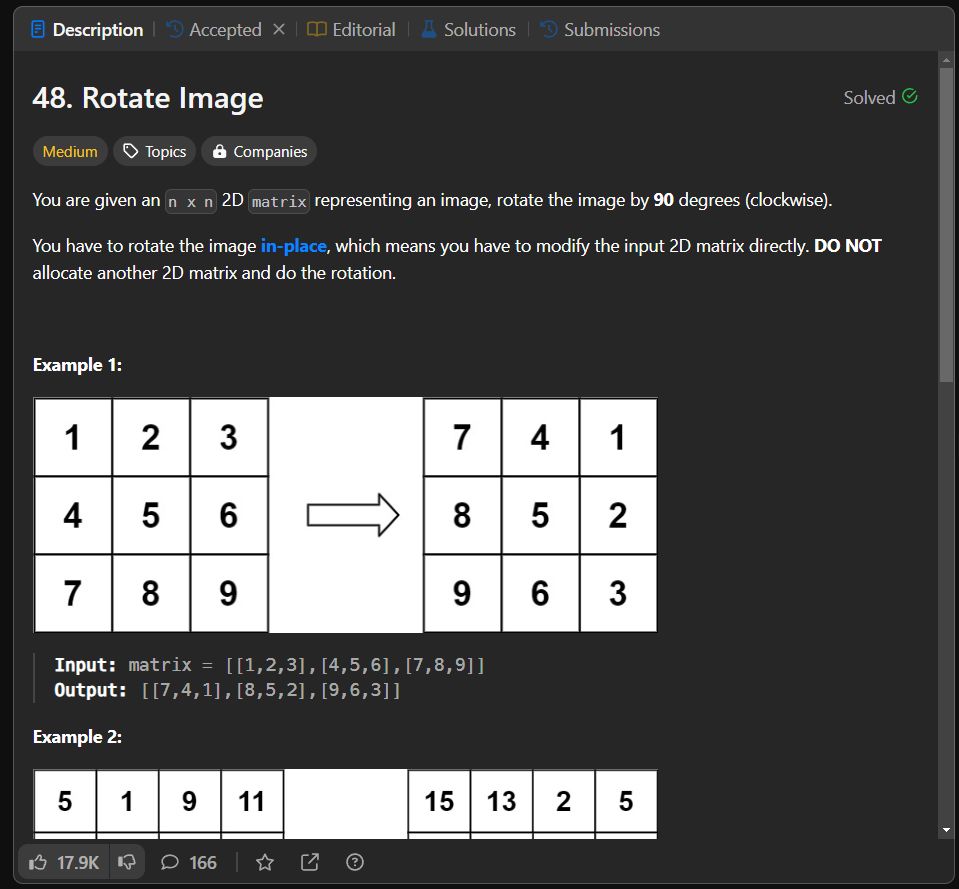 Ashwani Arya on LinkedIn: Day 6/90 Platform: LeetCode! Problem: Rotate ... Ashwani Arya on LinkedIn: Day 6/90 Platform: LeetCode! Problem: Rotate ...