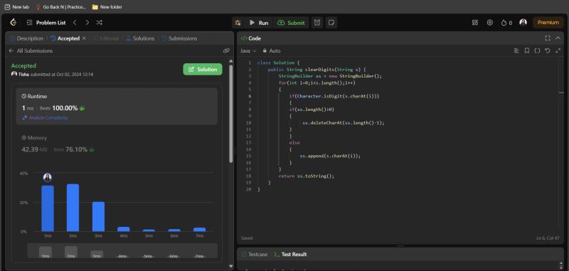 Tisha Gupta on LinkedIn: #leetcodejourney #problemsolving #java #dsa Tisha Gupta on LinkedIn: #leetcodejourney #problemsolving #java #dsa