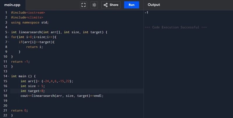 Nikhil Seth on LinkedIn: #learning #dsa #algorithm #linearsearch # ... Nikhil Seth on LinkedIn: #learning #dsa #algorithm #linearsearch # ...