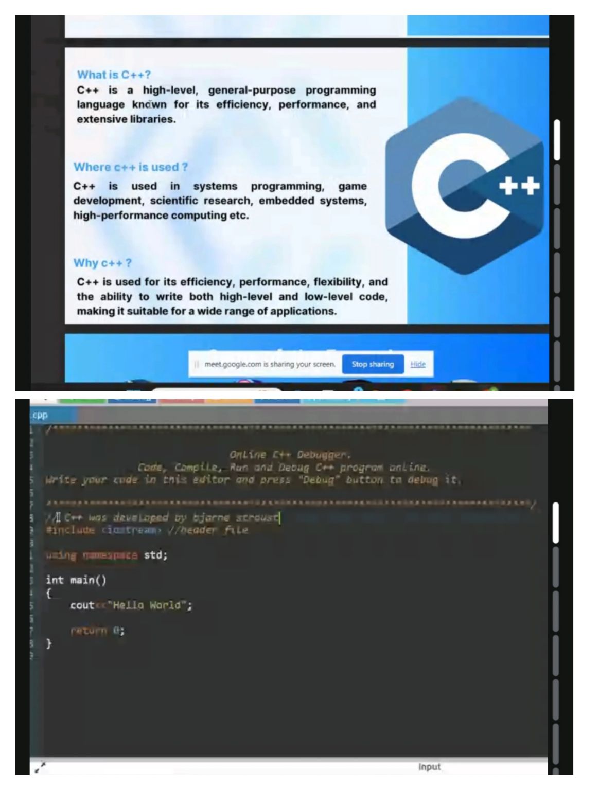 Geetha D on LinkedIn: #cplusplus #programmingnewbie #codingjourney Geetha D on LinkedIn: #cplusplus #programmingnewbie #codingjourney