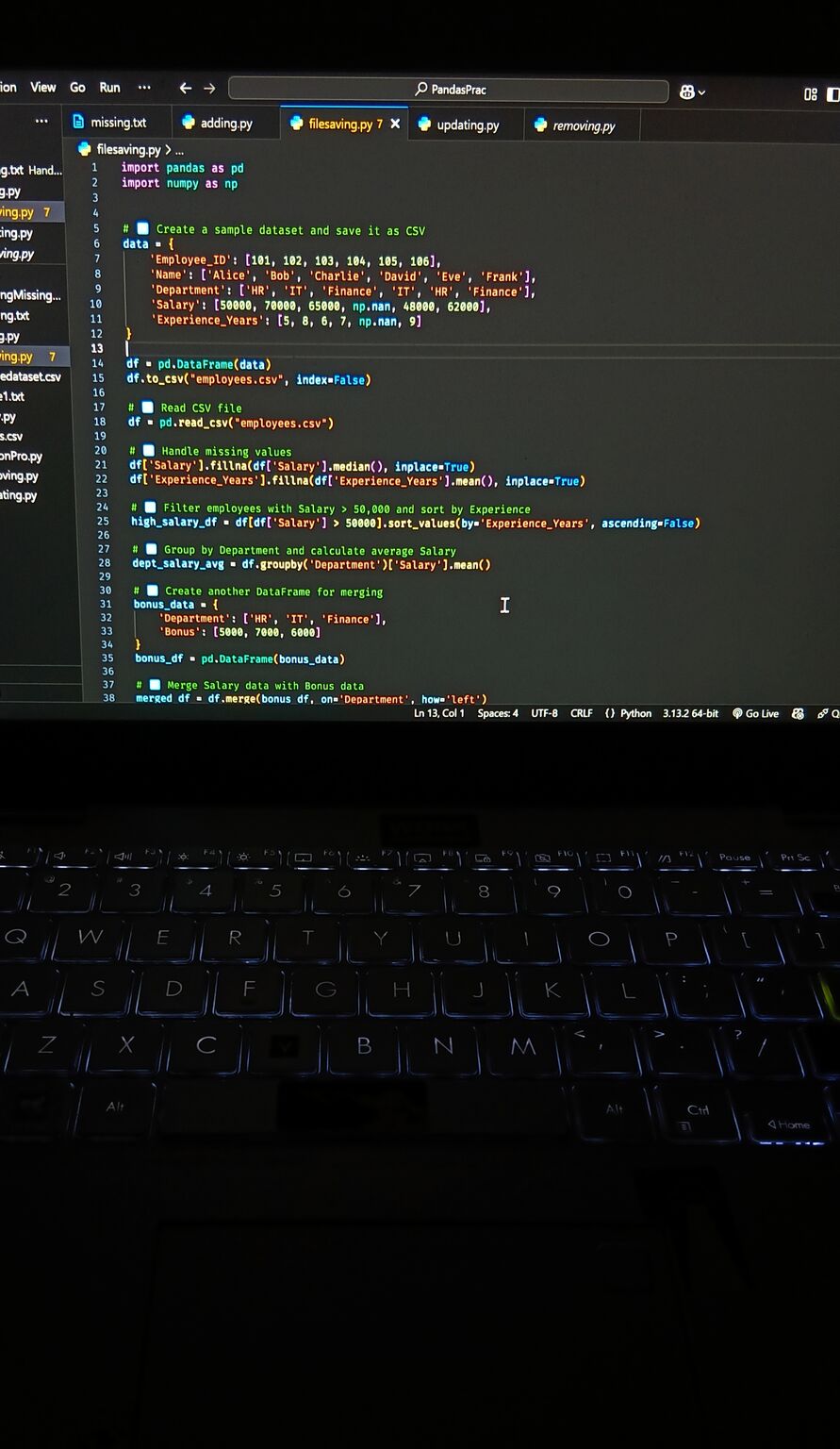 #dataanalytics #python #pandas #datascience | Sonkar Singh #dataanalytics #python #pandas #datascience | Sonkar Singh
