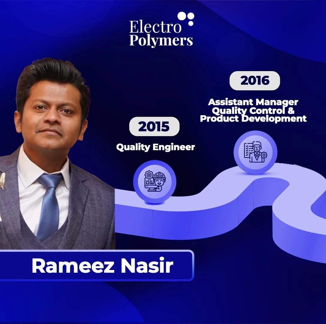 Rameez Nasir on LinkedIn: Alhumdulillah ! thanks to Electropolymers ... Rameez Nasir on LinkedIn: Alhumdulillah ! thanks to Electropolymers ...