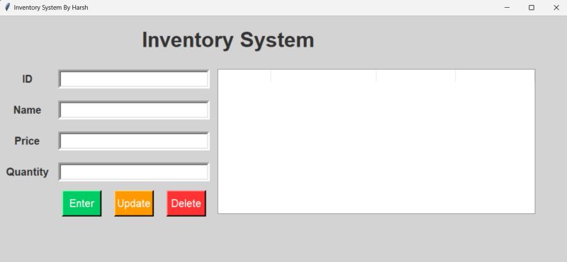 Harsh Singh on LinkedIn: #python #sqlite #tkinter #inventorymanagement ... Harsh Singh on LinkedIn: #python #sqlite #tkinter #inventorymanagement ...