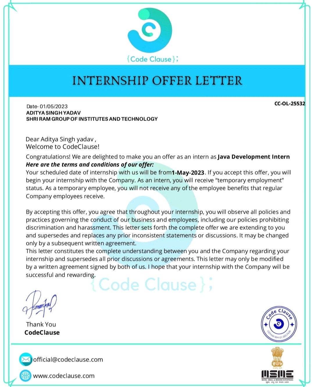 Aditya Singh Yadav on LinkedIn: #codeclause #intership Aditya Singh Yadav on LinkedIn: #codeclause #intership