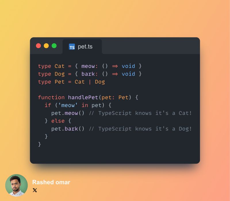 Rashed Omar on LinkedIn: #typescript #javascript #webdevelopment # ... Rashed Omar on LinkedIn: #typescript #javascript #webdevelopment # ...