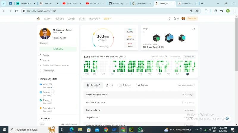 Muhammad Adeel on LinkedIn: #leetcode #coding #programming #algorithms ... Muhammad Adeel on LinkedIn: #leetcode #coding #programming #algorithms ...