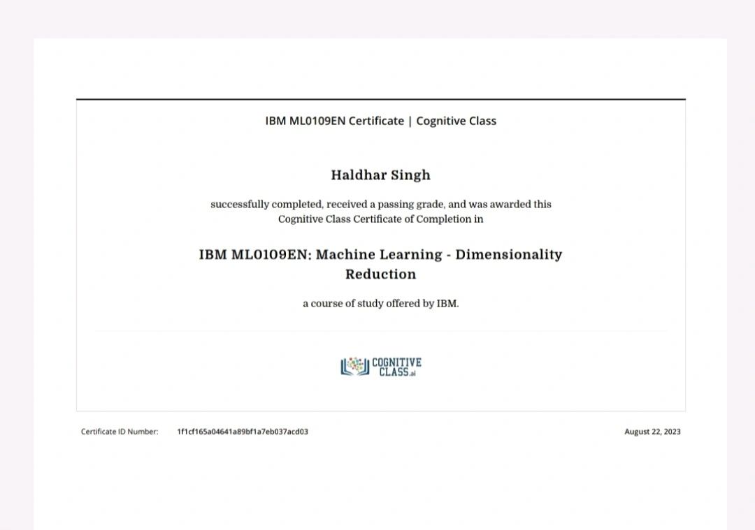 Haldhar Singh on LinkedIn: #machinelearning #ibm #ibmcertification # ... Haldhar Singh on LinkedIn: #machinelearning #ibm #ibmcertification # ...