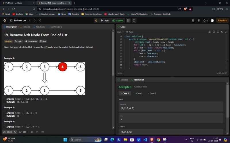 I solved LeetCode problem on Day 39/100 | nitesh kushwaha posted on the ... I solved LeetCode problem on Day 39/100 | nitesh kushwaha posted on the ...