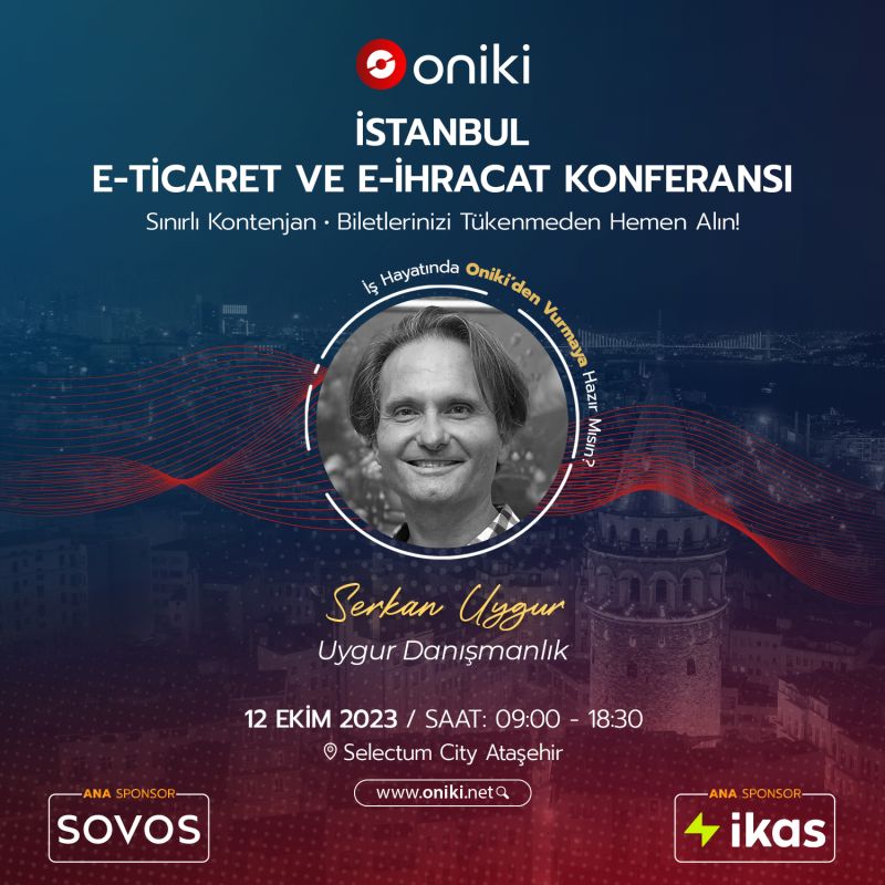 Serkan Uygur (MA) LinkedIn‘de: #oniki #eticaret #eihracat #konferans # ... Serkan Uygur (MA) LinkedIn‘de: #oniki #eticaret #eihracat #konferans # ...