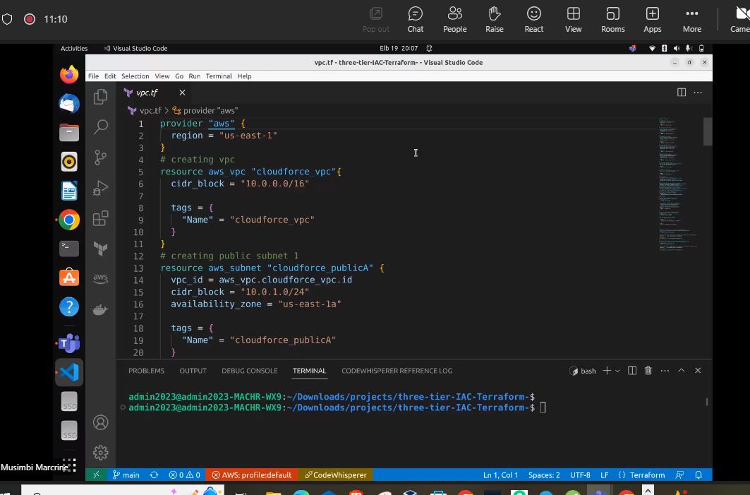 #aws #3tierarchitecture #terraform | Patrick Odhiambo #aws #3tierarchitecture #terraform | Patrick Odhiambo