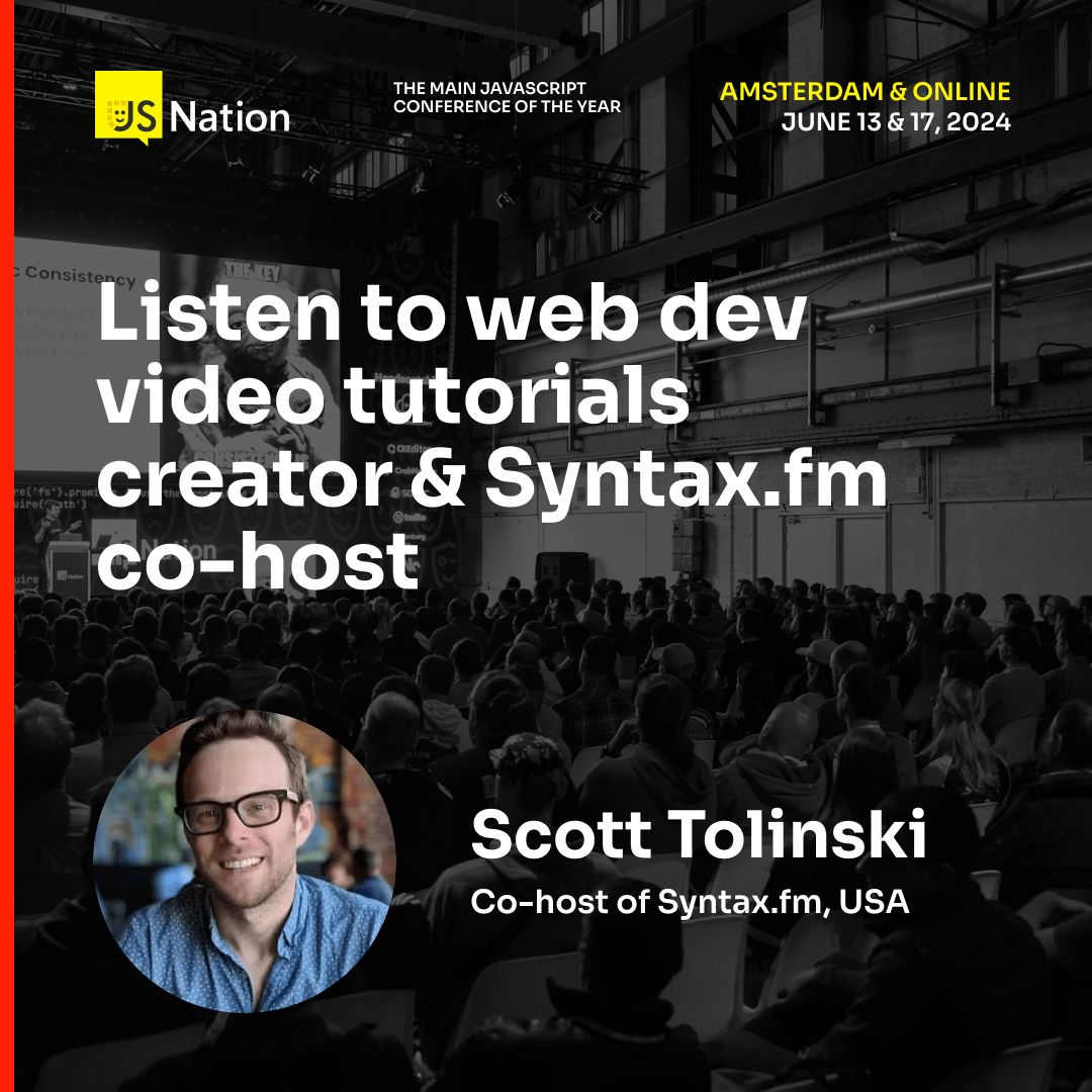 🌟Welcome Scott Tolinski, who makes video tutorials teaching web dev for ... 🌟Welcome Scott Tolinski, who makes video tutorials teaching web dev for ...