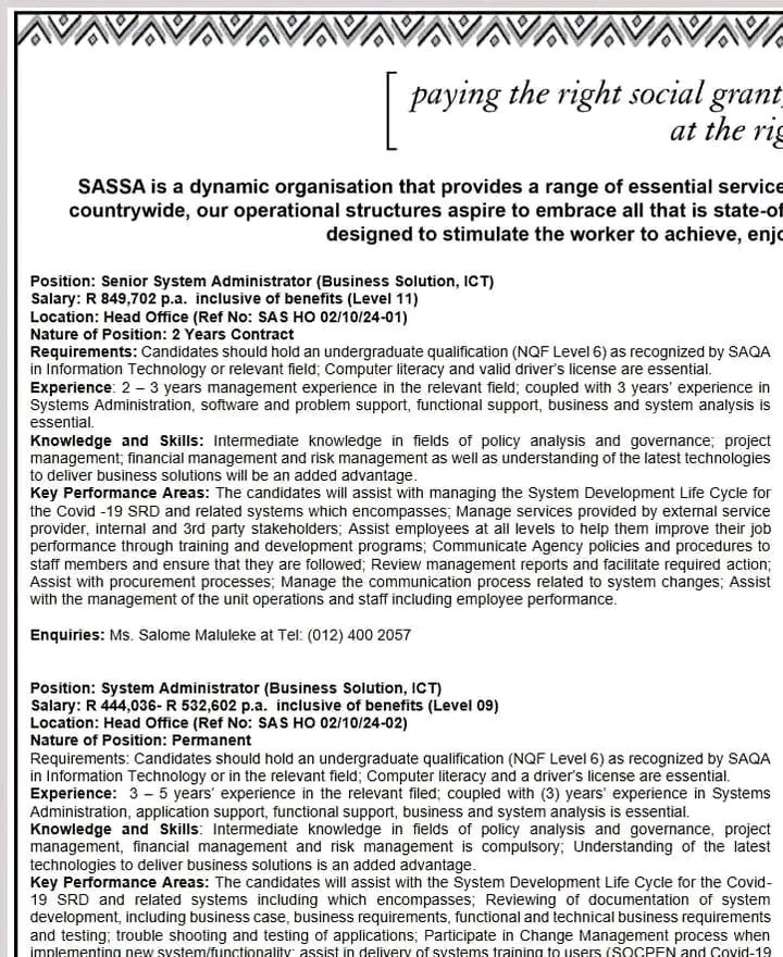 Rosina Daisy Kgaladi on LinkedIn: Administrative Officer: Legal ... Rosina Daisy Kgaladi on LinkedIn: Administrative Officer: Legal ...