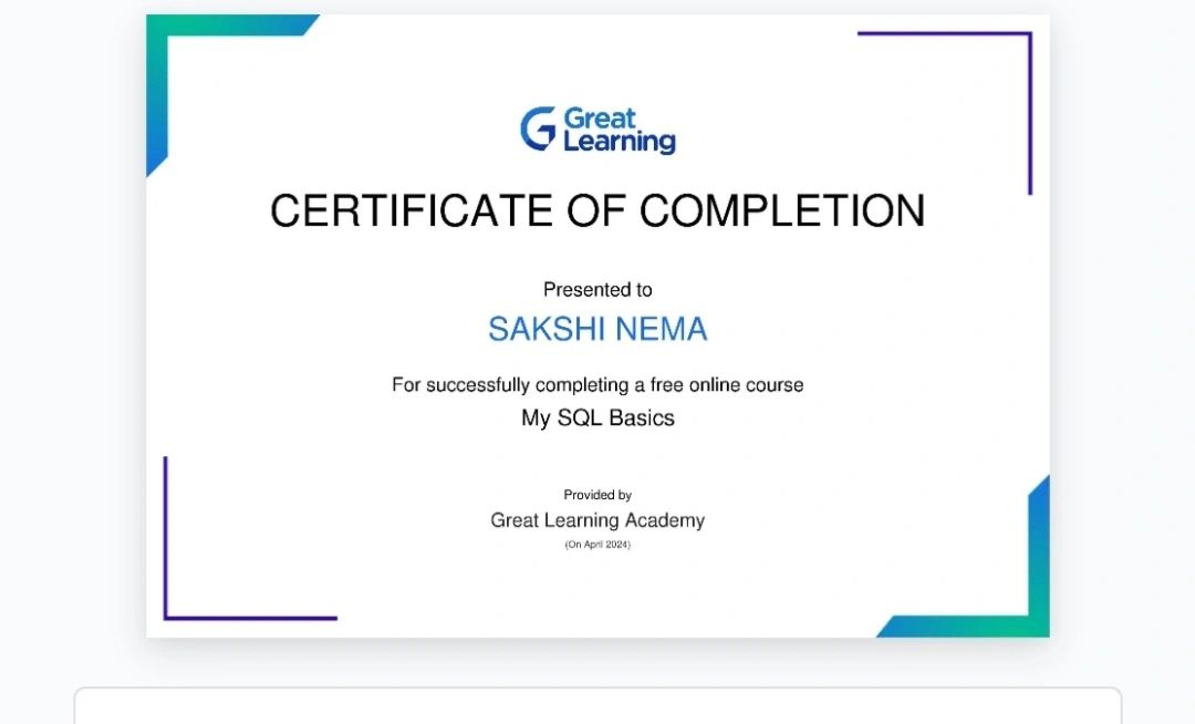 Sakshi Nema posted on LinkedIn Sakshi Nema posted on LinkedIn