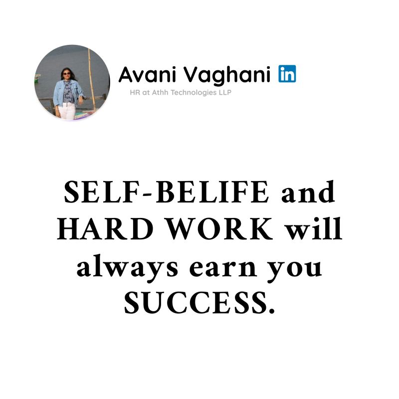 Avani Vaghani on LinkedIn: #motivation #inspiration | 72 comments Avani Vaghani on LinkedIn: #motivation #inspiration | 72 comments