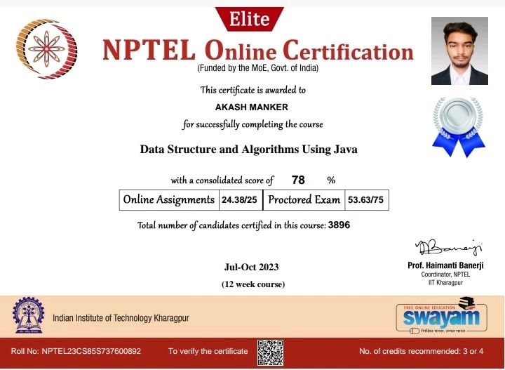 Akash Manker on LinkedIn: #datastructures #algorithms #gratitude # ... Akash Manker on LinkedIn: #datastructures #algorithms #gratitude # ...