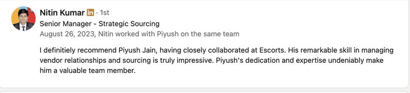 Piyush Jain on LinkedIn: #teamwork #vendormanagement Piyush Jain on LinkedIn: #teamwork #vendormanagement