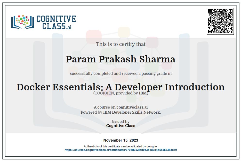 Param Prakash Sharma on LinkedIn: #keeplearning Param Prakash Sharma on LinkedIn: #keeplearning
