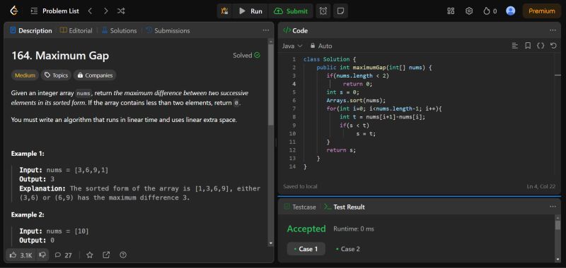 Muthukumaran S on LinkedIn: #leetcode #codingchallenge #problemsolving ... Muthukumaran S on LinkedIn: #leetcode #codingchallenge #problemsolving ...