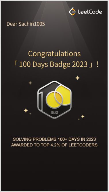 Sachin Kumar on LinkedIn: #codingjourney #leetcode100days # ... Sachin Kumar on LinkedIn: #codingjourney #leetcode100days # ...