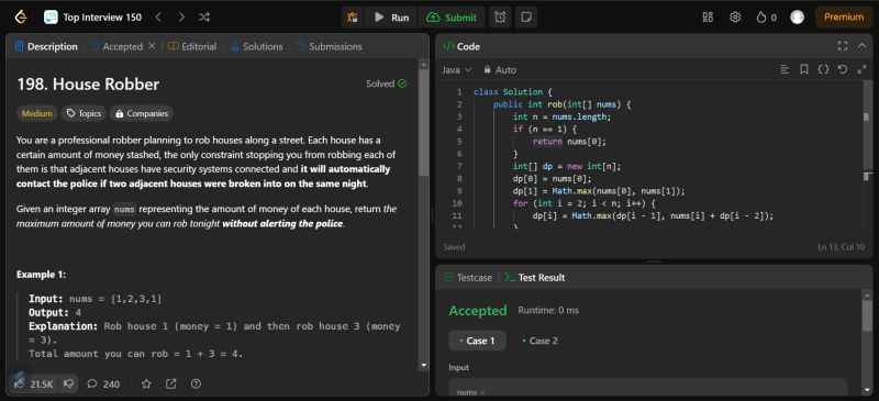 Varnika Som on LinkedIn: #100daysofcode #leetcode #dynamicprogramming # ... Varnika Som on LinkedIn: #100daysofcode #leetcode #dynamicprogramming # ...