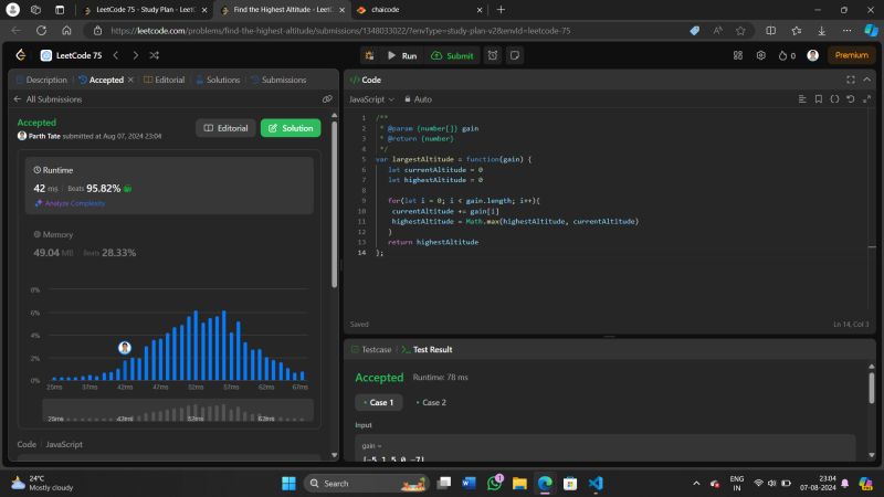 Parth Tate on LinkedIn: #leetcode Parth Tate on LinkedIn: #leetcode