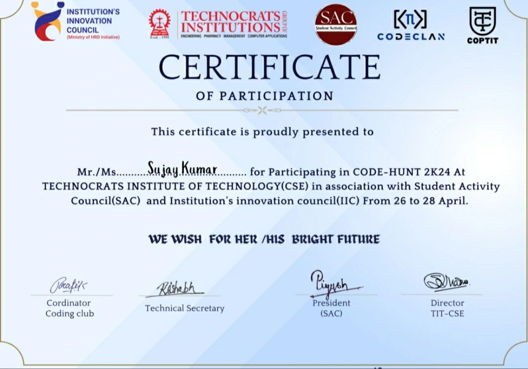 Sujay kumar on LinkedIn: #coding Sujay kumar on LinkedIn: #coding