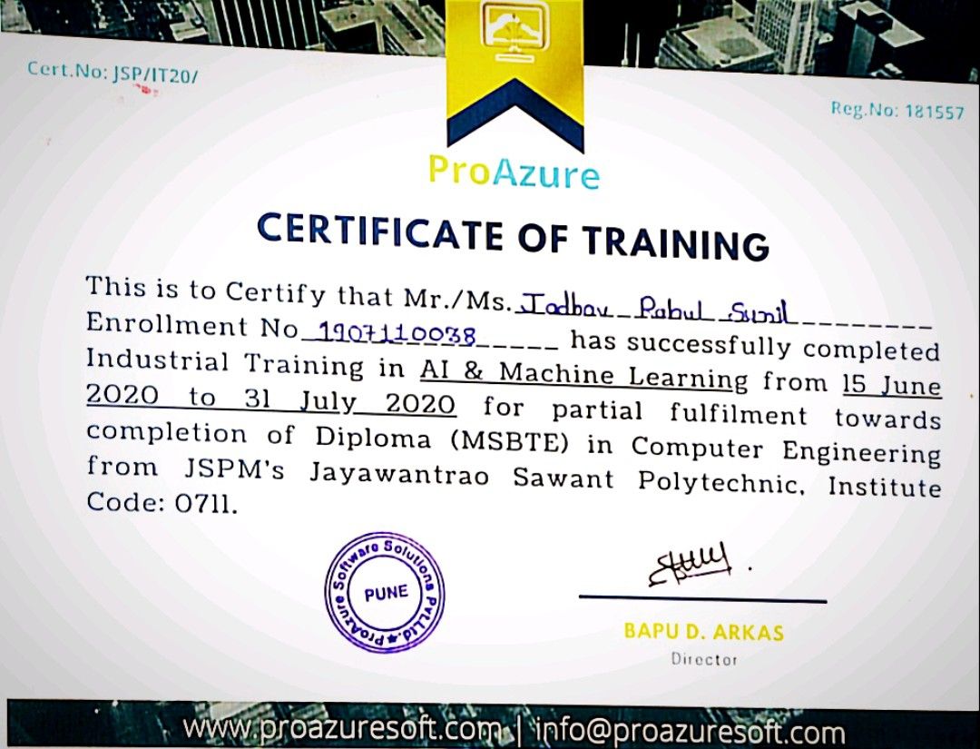 Rahul Jadhav on LinkedIn: #projects Rahul Jadhav on LinkedIn: #projects