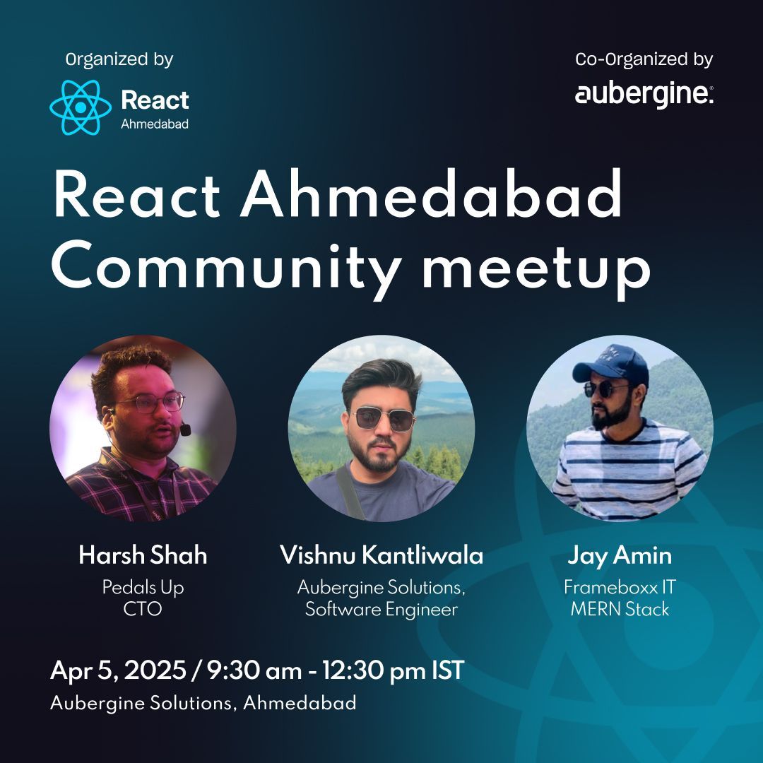 #reactahmedabad #reactjs #nextjs #aiinreact #reactmeetup # ... #reactahmedabad #reactjs #nextjs #aiinreact #reactmeetup # ...