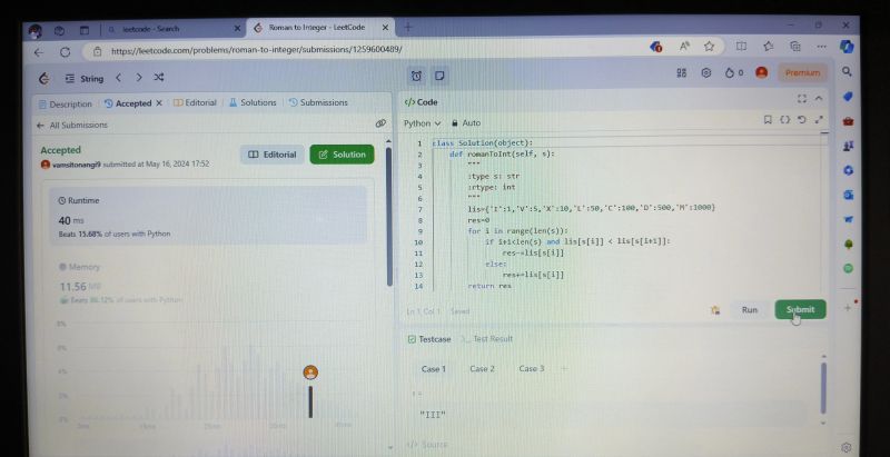 Vamsi Tonangi on LinkedIn: #leetcode #problemsolving #codingjourney # ... Vamsi Tonangi on LinkedIn: #leetcode #problemsolving #codingjourney # ...
