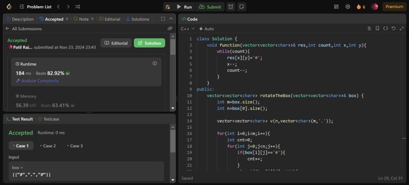 Rajesh Patil on LinkedIn: #100daysofcode #leetcode #codingchallenge # ... Rajesh Patil on LinkedIn: #100daysofcode #leetcode #codingchallenge # ...