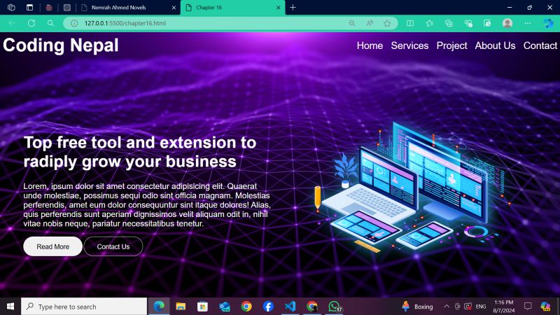 Saheba Kamal on LinkedIn: #webdevelopment #html #css #learningjourney # ... Saheba Kamal on LinkedIn: #webdevelopment #html #css #learningjourney # ...