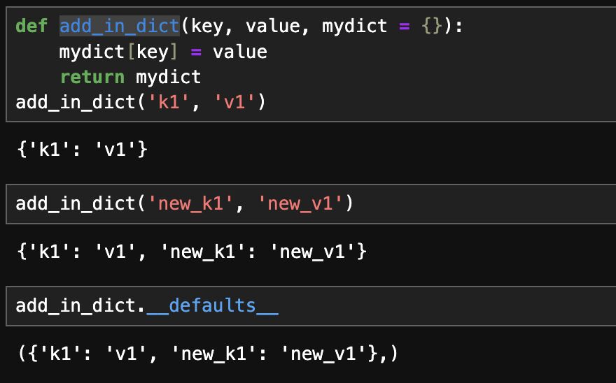 In Python, Did you know that a default argument list is created only ... In Python, Did you know that a default argument list is created only ...