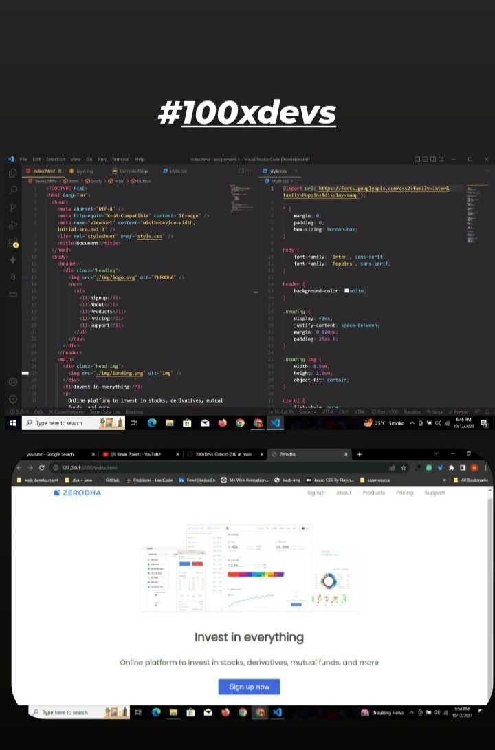 Day 1-2 of #100daysofcode | Namrata Chandarana Day 1-2 of #100daysofcode | Namrata Chandarana