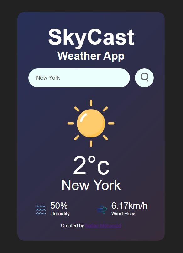 Naflan Mohamed on LinkedIn: #weatherapp #skycast #html #css #javascript ... Naflan Mohamed on LinkedIn: #weatherapp #skycast #html #css #javascript ...